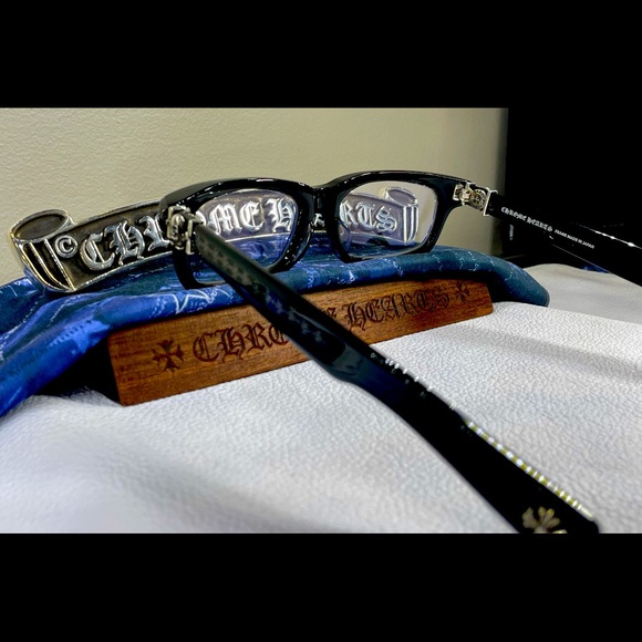 Chrome Hearts | Accessories | Chrome Hearts Foti Ht Optical Frames Bk ...